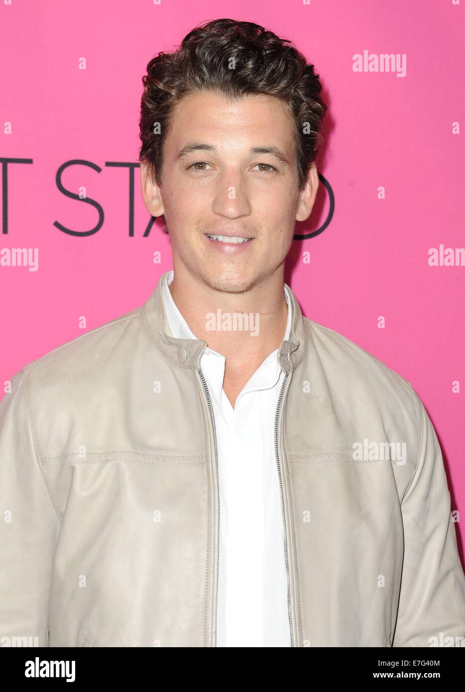 Los Angeles, CA, USA. 16th Sep, 2014. Miles Teller at arrivals for TWO ...