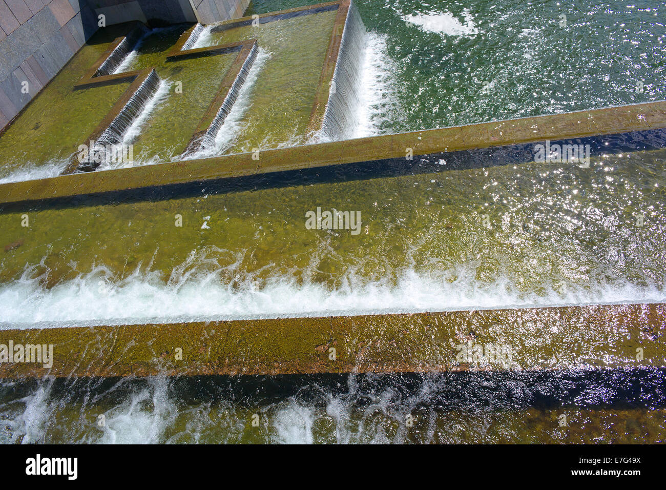Water Over Granite Stock Photo - Alamy