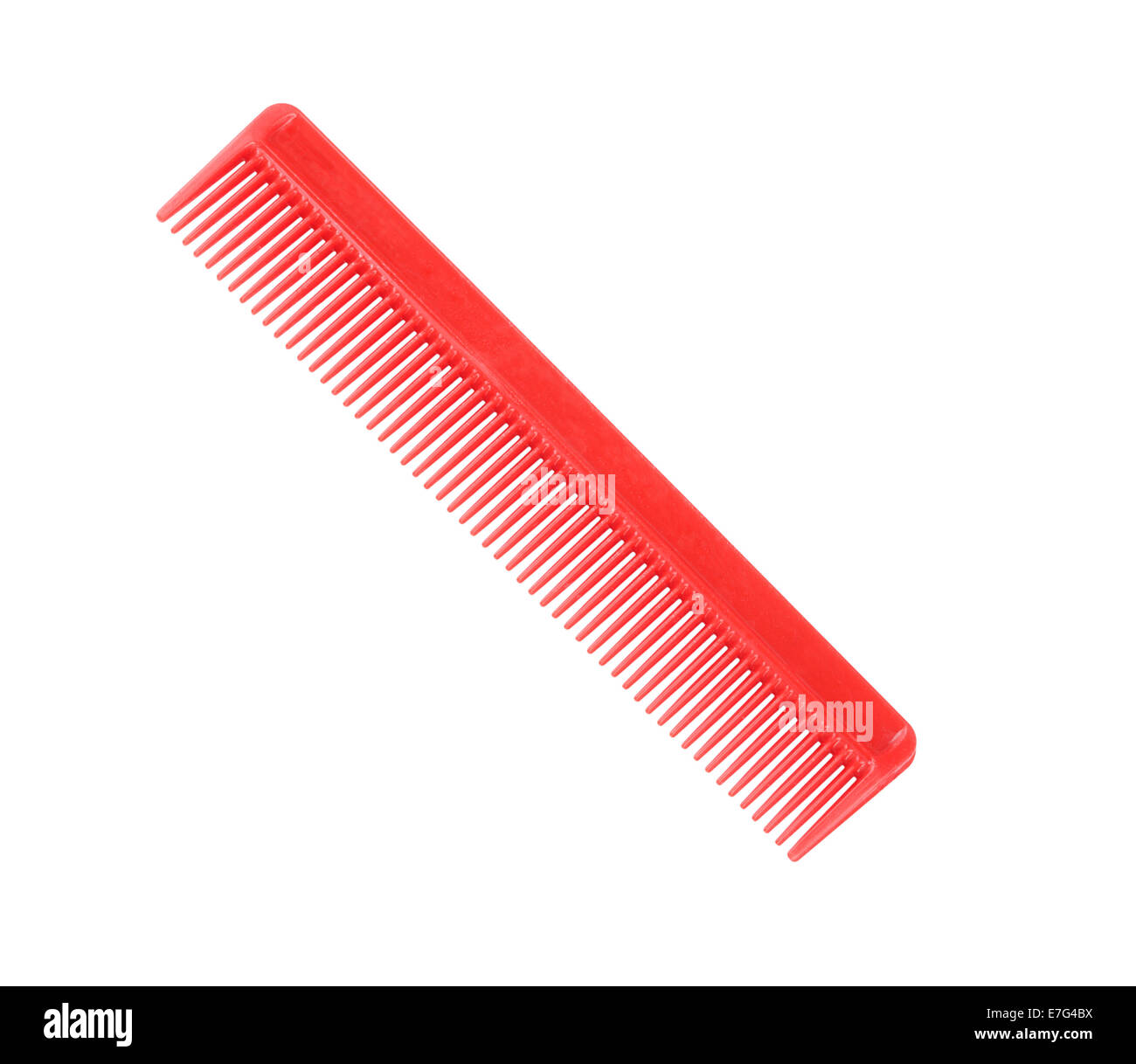 Red Comb Isolated Stock Photo - Alamy
