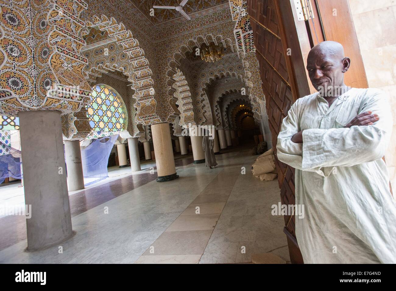 Touba. 16th Sep, 2014. Photo taken on Sept. 16, 2014 shows the Great ...