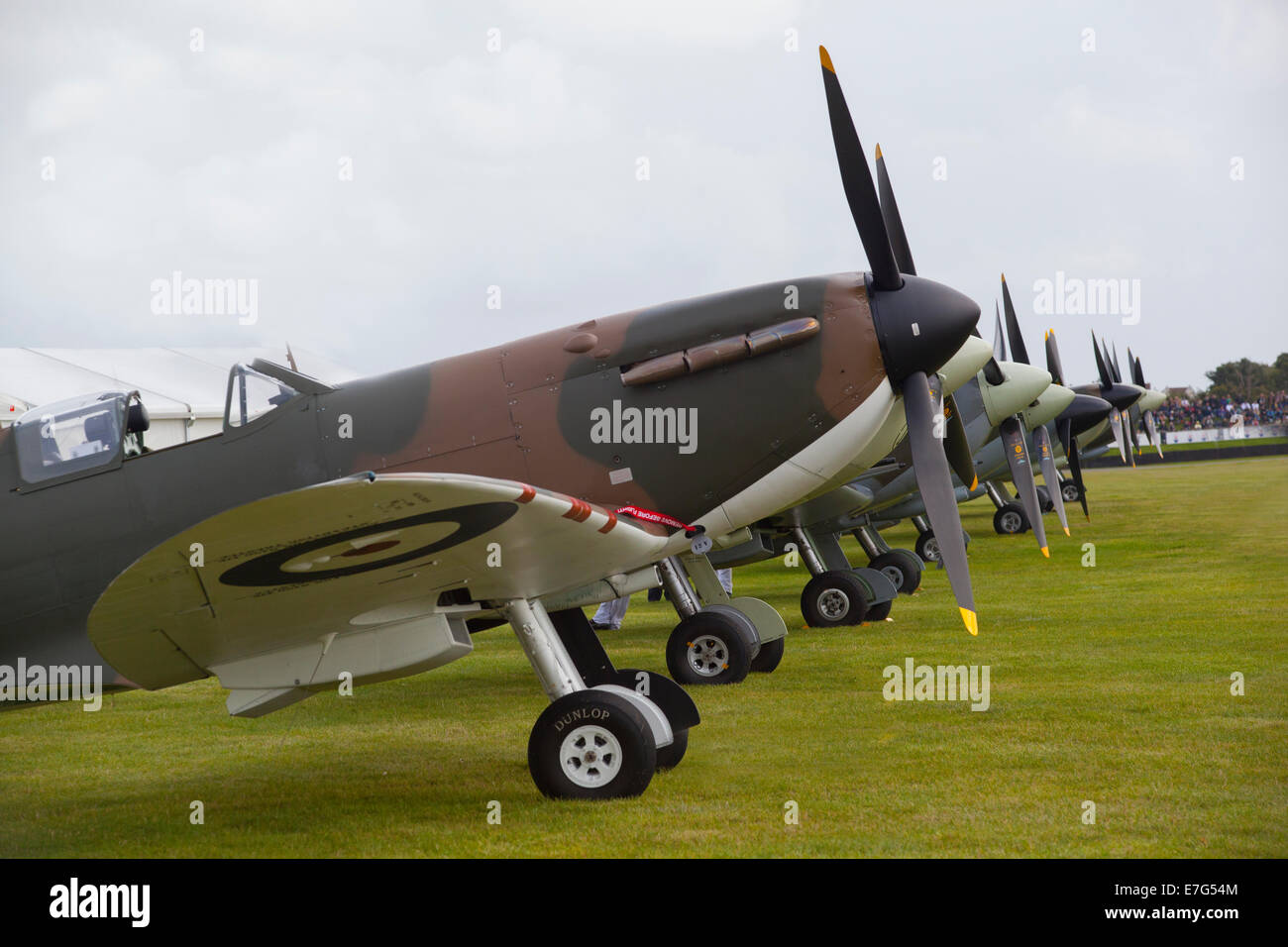 Spitfire monochrome wwii hi-res stock photography and images - Alamy