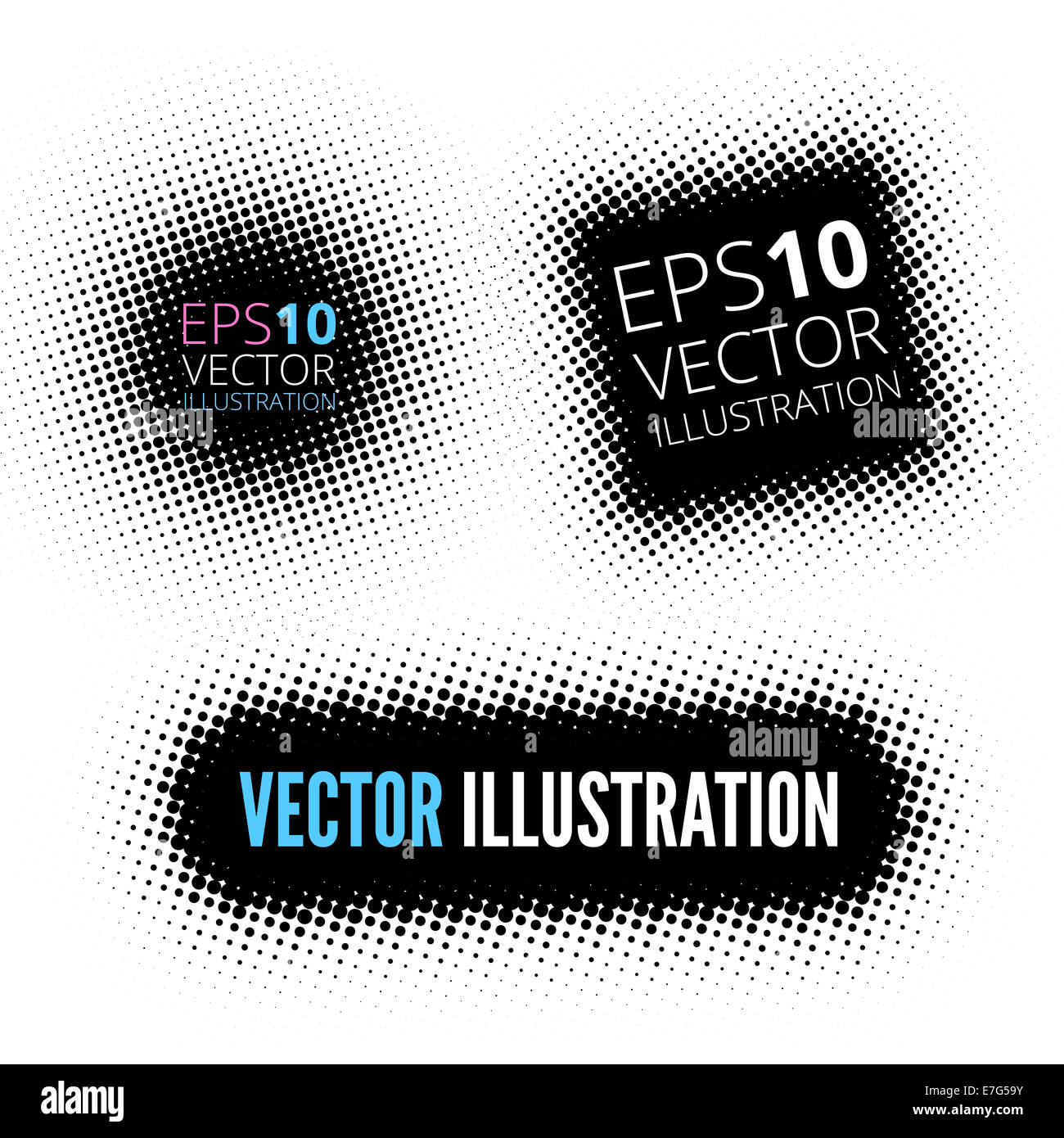 Halftone design Cut Out Stock Images & Pictures - Alamy