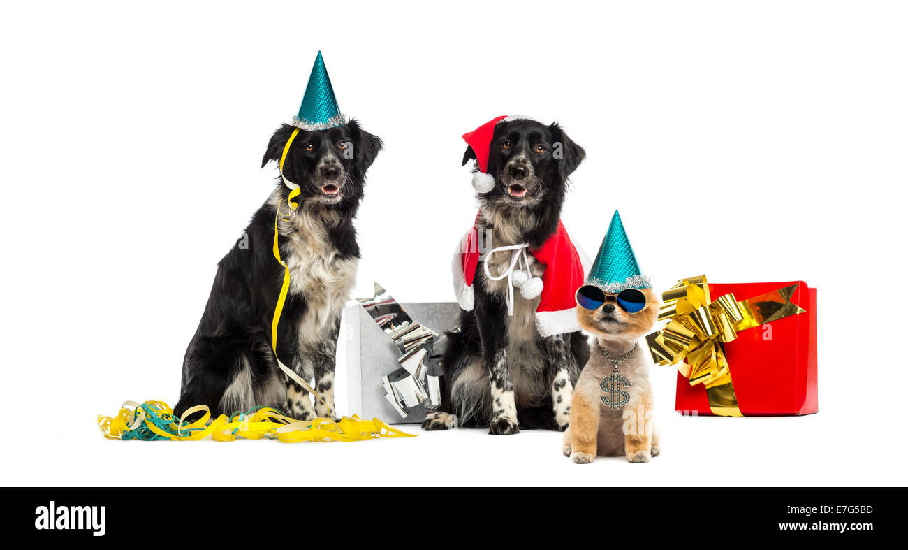 Party three people on Cut Out Stock Images & Pictures - Alamy