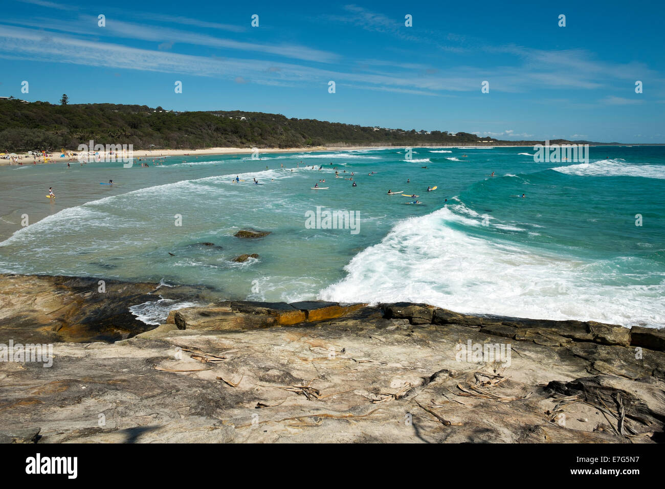At Cylinder Beach Stock Photo - Alamy