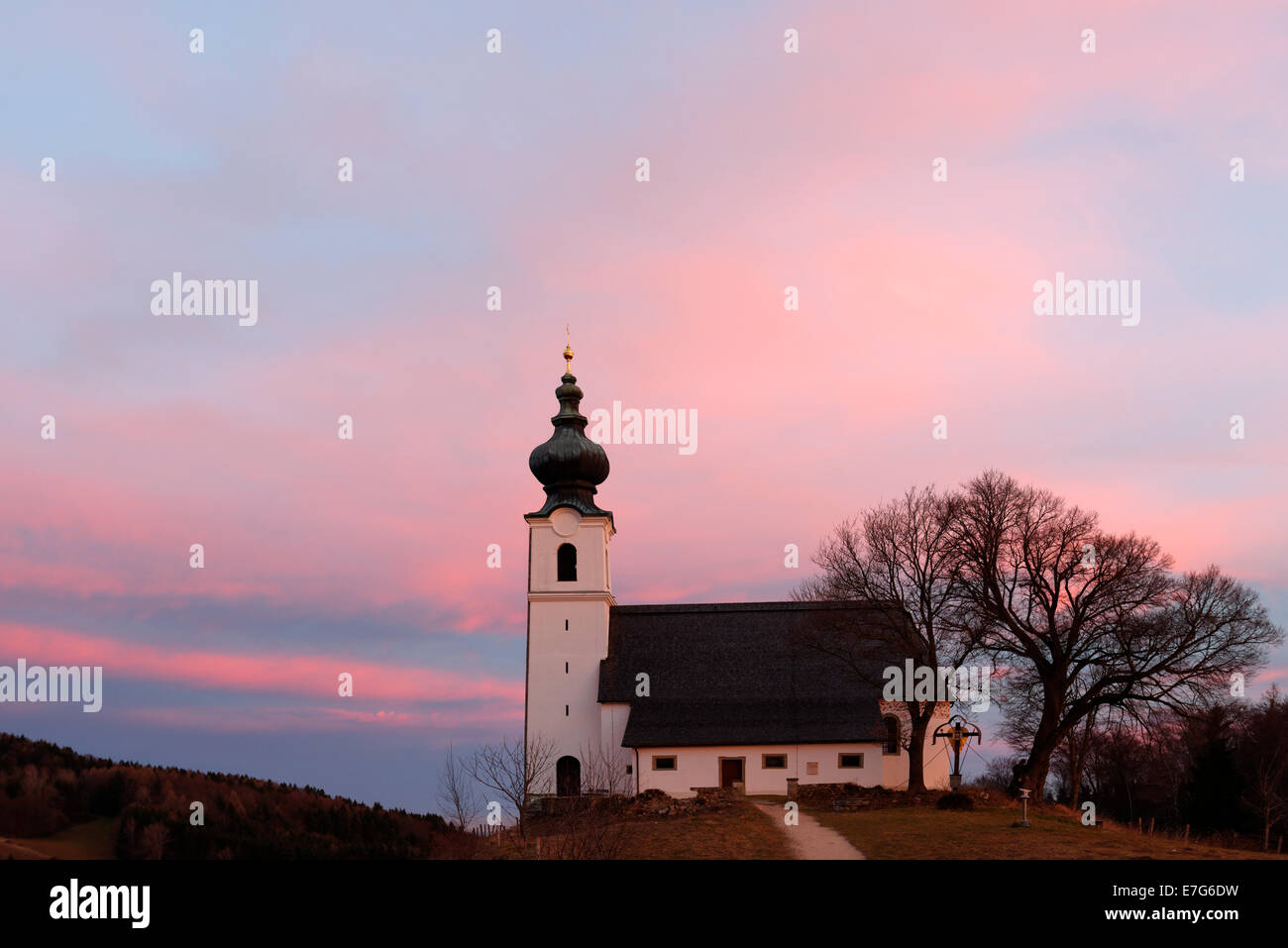 Succursal Church of St. John the Baptist, Johannishögl, Piding, Upper ...