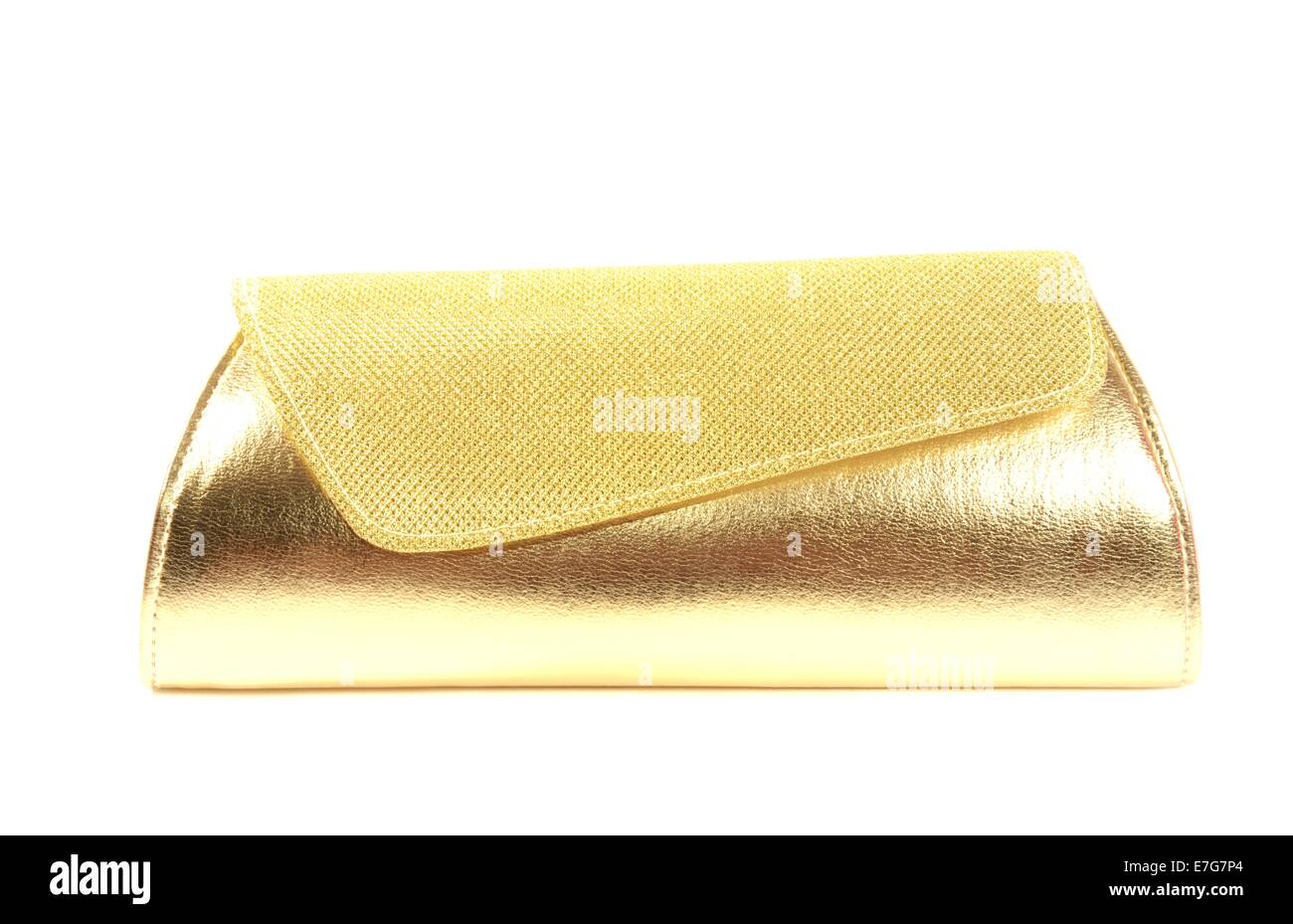 Gold clutch bag hi-res stock photography and images - Alamy