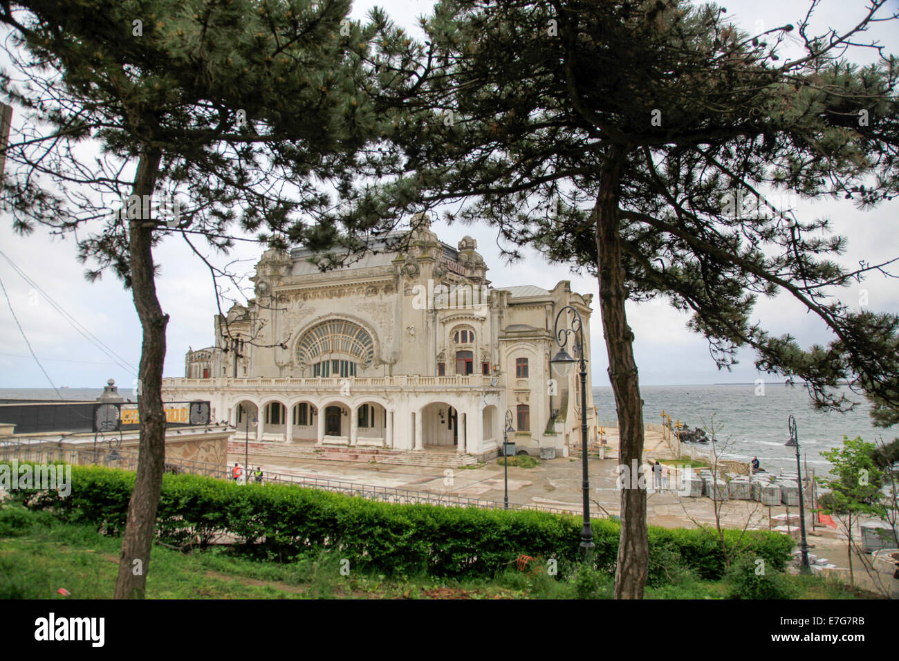 Post communist decay, abandoned building deterioration, Bucharest ...