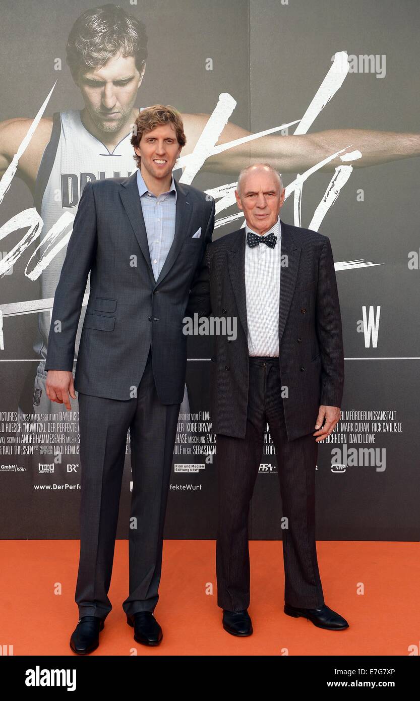 Cologne, Germany. 16th Sep, 2014. Professional basketball player Dirk ...