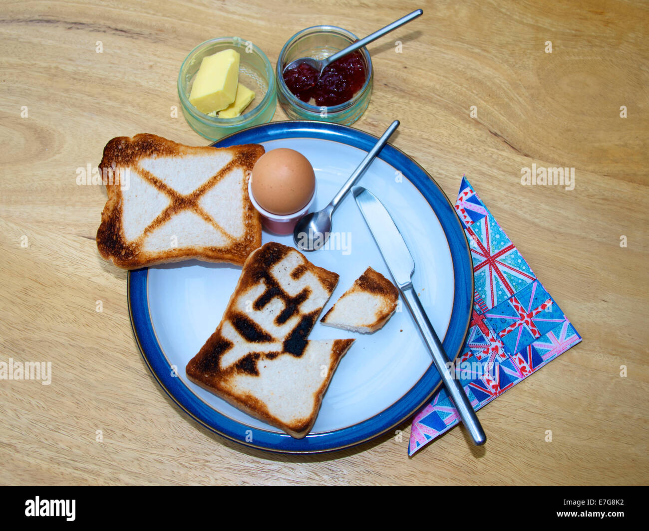 Scotland food map hi-res stock photography and images - Alamy