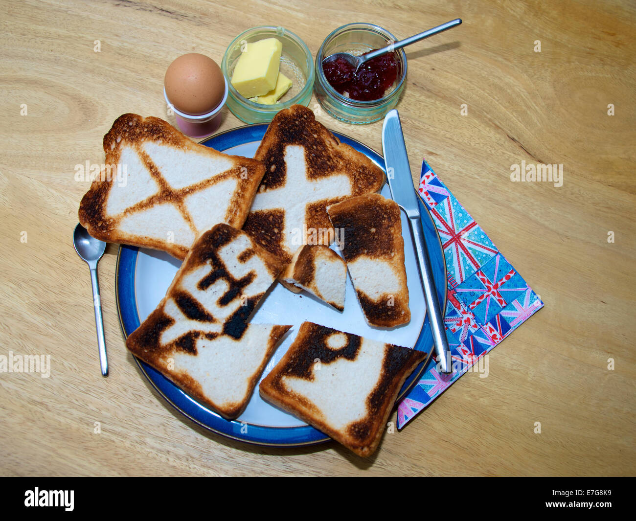 Scotland food map hi-res stock photography and images - Alamy