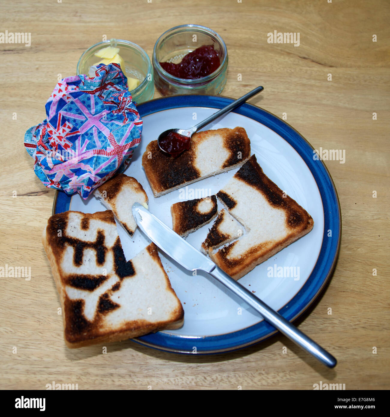 Scotland food map hi-res stock photography and images - Alamy