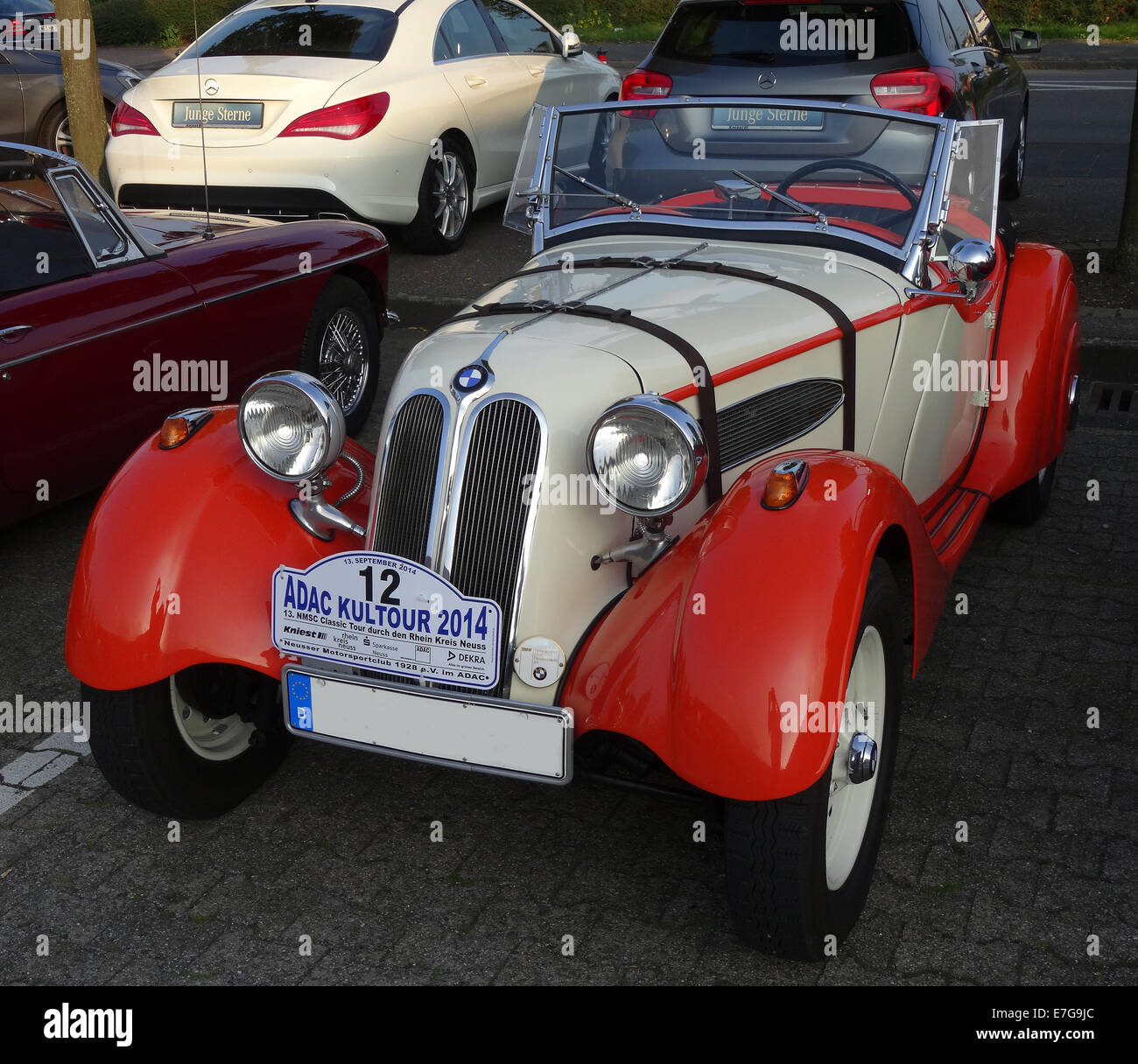 The BMW Roadster Cabriolet Oldtimer Stock Photo - Alamy