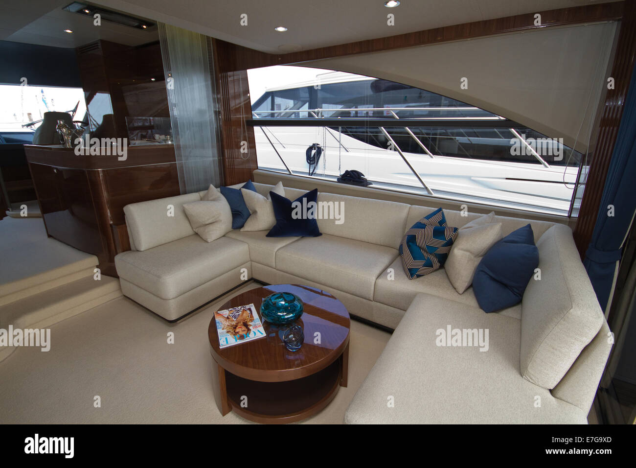 Princess show their luxury lounge area onboard the 60 Stock Photo - Alamy
