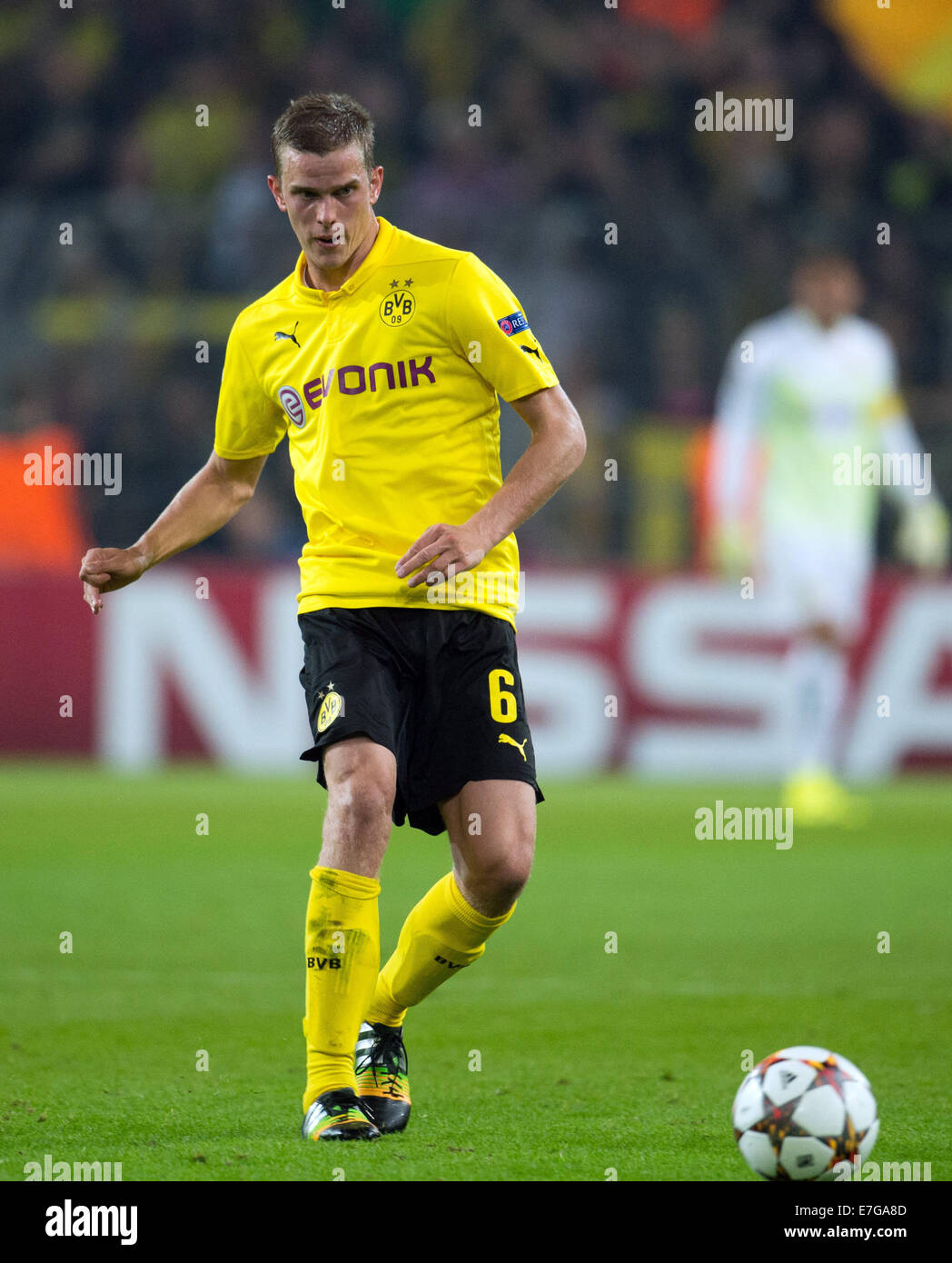 Dortmund, Germany. 16th Sep, 2014. Dortmund's Sven Bender in action ...