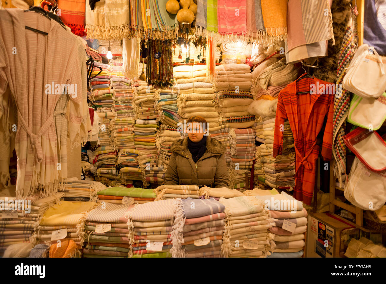 Inside the Grand Bazaar in Istanbul, Turkey Stock Photo - Alamy