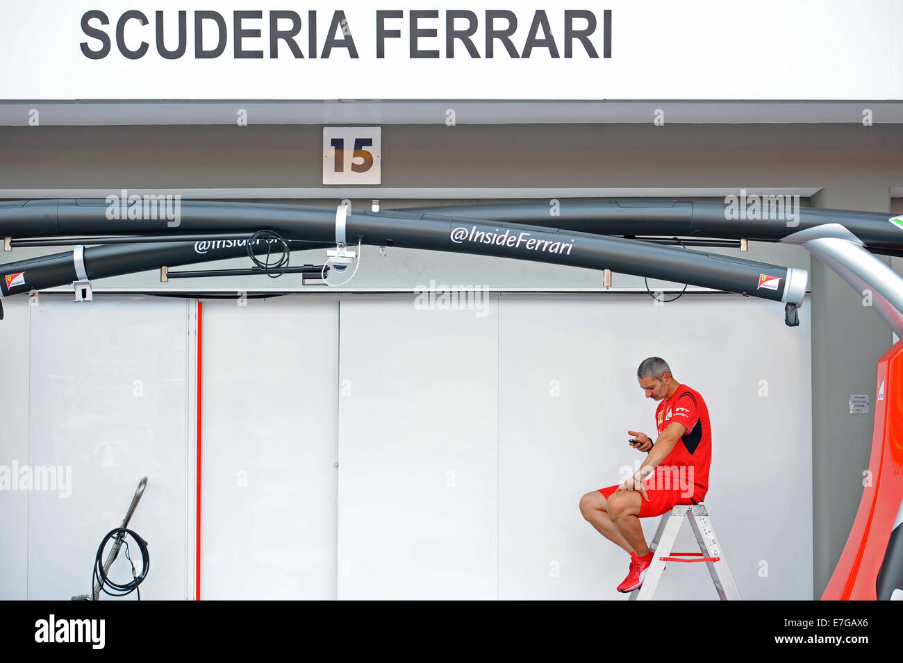 Ferrari team hi-res stock photography and images - Alamy