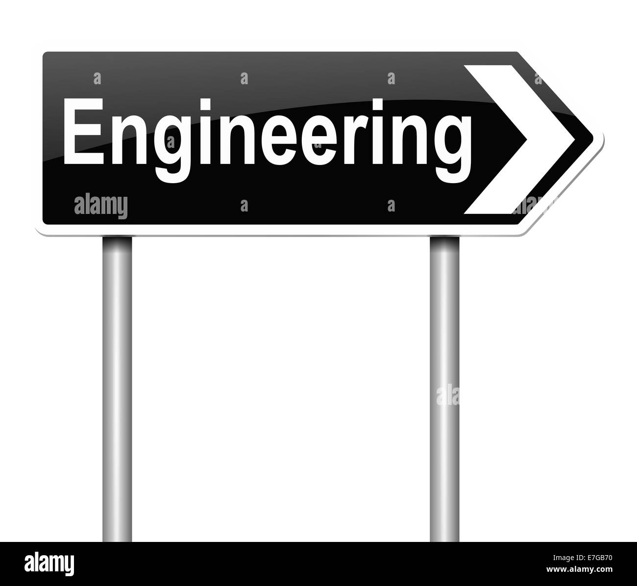 Engineering sign Cut Out Stock Images & Pictures - Alamy