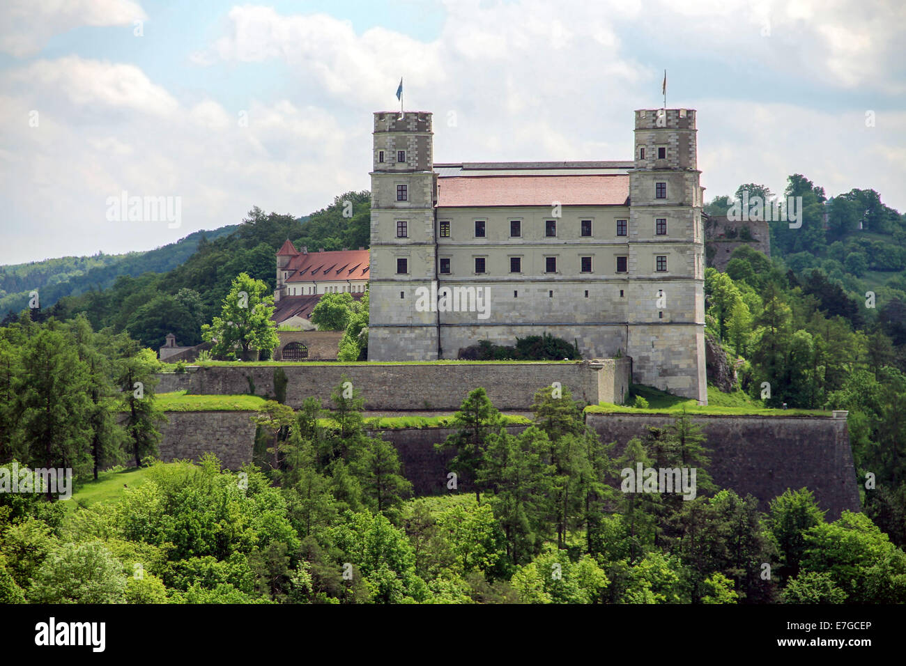 Germany: Willibaldsburg (Willibald's Castle) in Eichstätt, Bavaria ...
