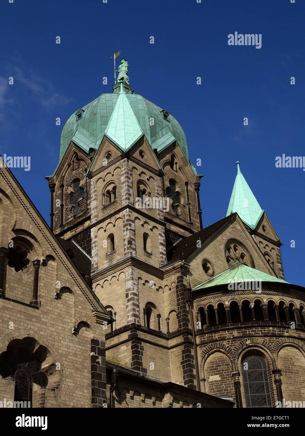 The Saint Quirinus Monastery Church in Neuss Stock Photo - Alamy