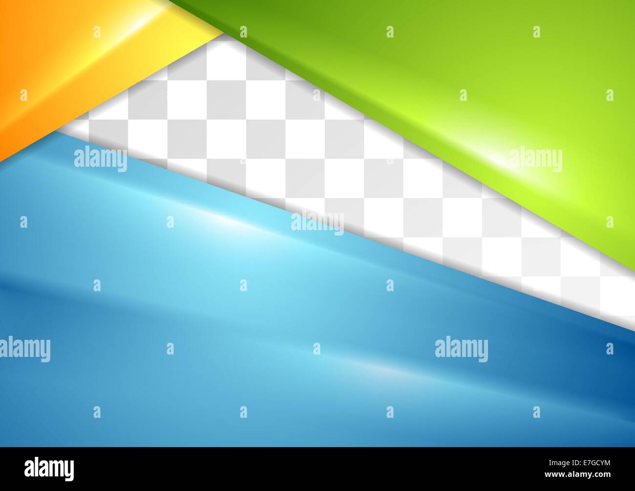 Abstract colorful flyer design. Vector template background Stock Photo ...