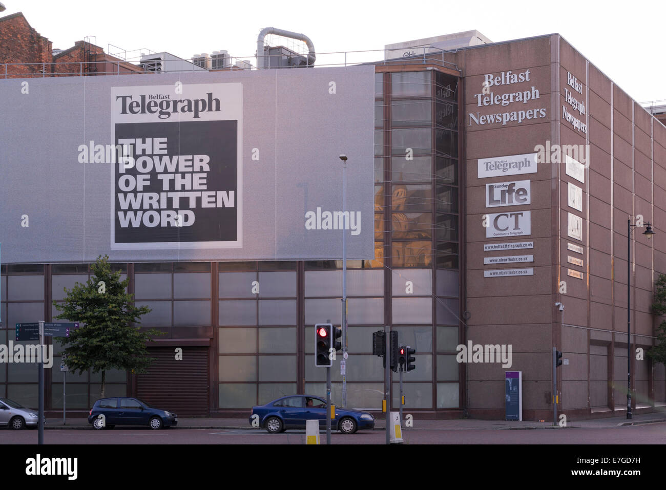 building of Belfast Telegraph newspaper, 12.08.2014 Stock Photo - Alamy
