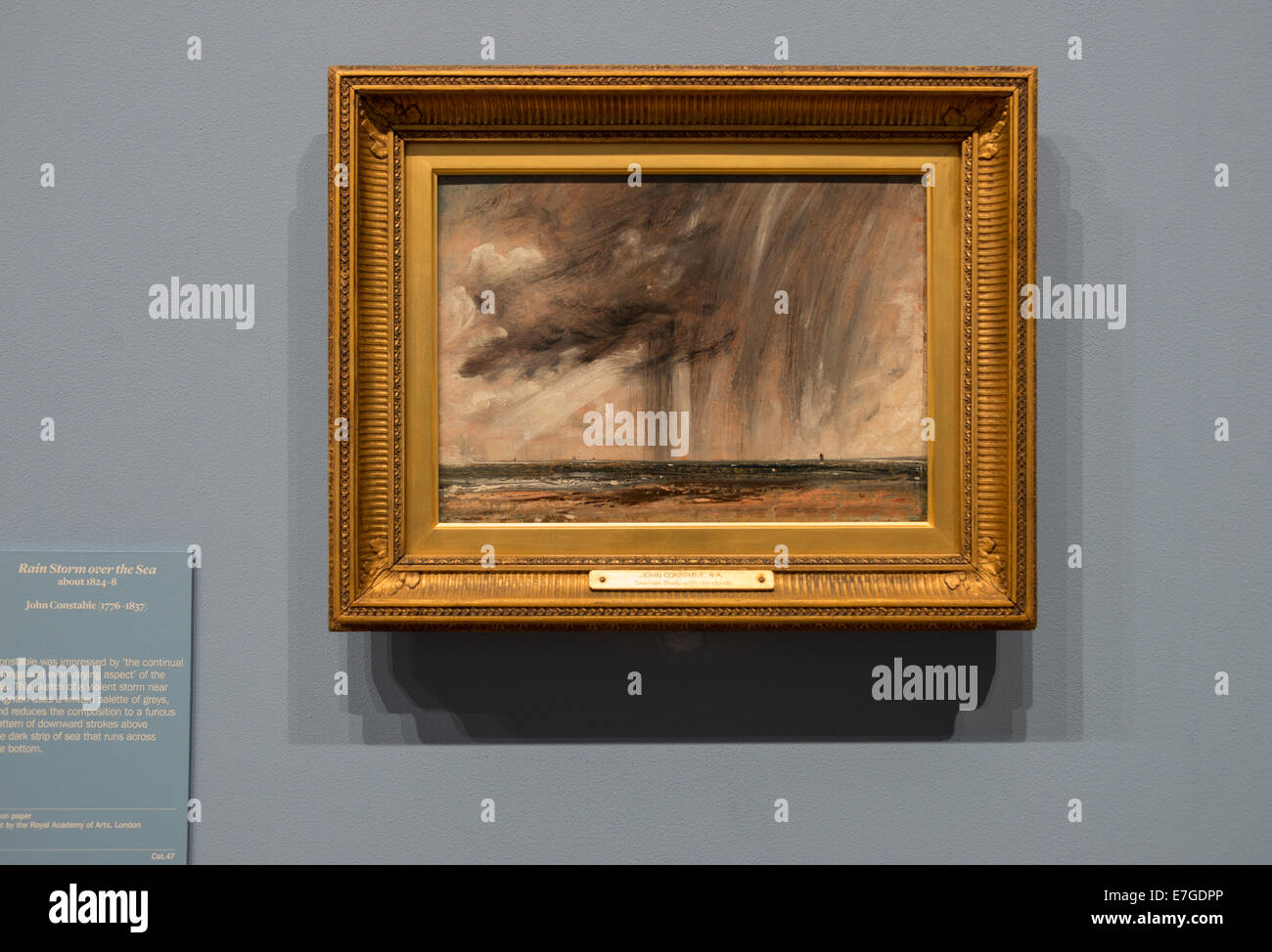 Rain storm over the sea constable hi-res stock photography and images ...