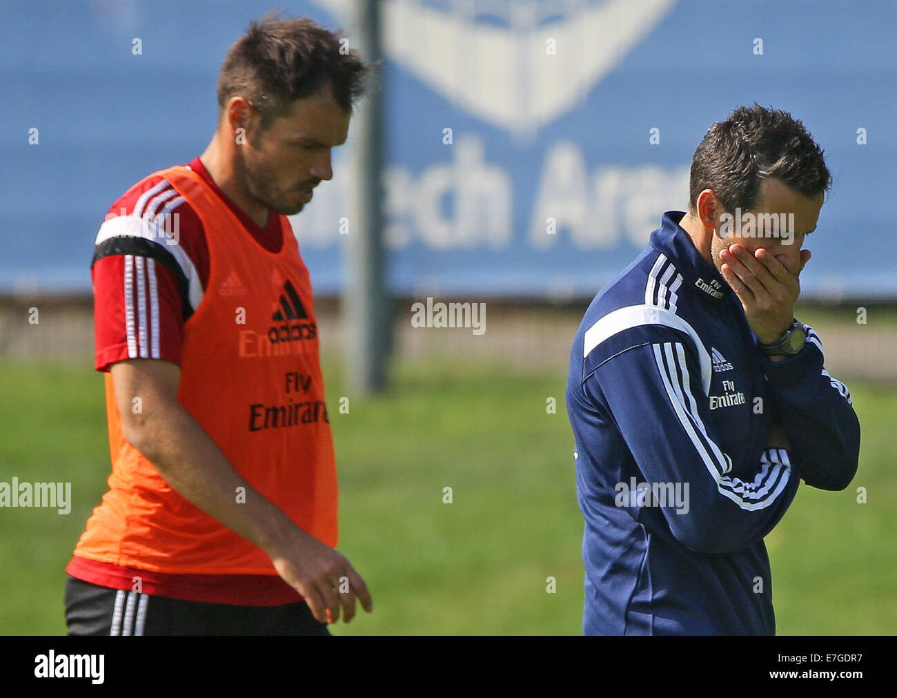 Hamburg, Germany. 17th Sep, 2014. The new coach of Hamburger SV (HSV ...