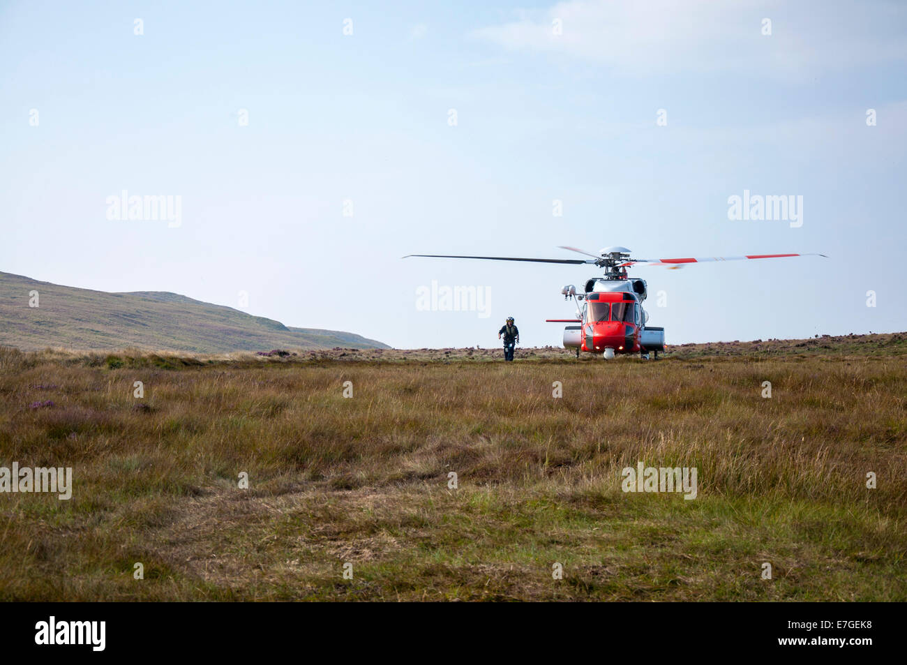 Irish Coast Guard IRCG Garda Cósta na hÉireann Sikorsky helicopter ...