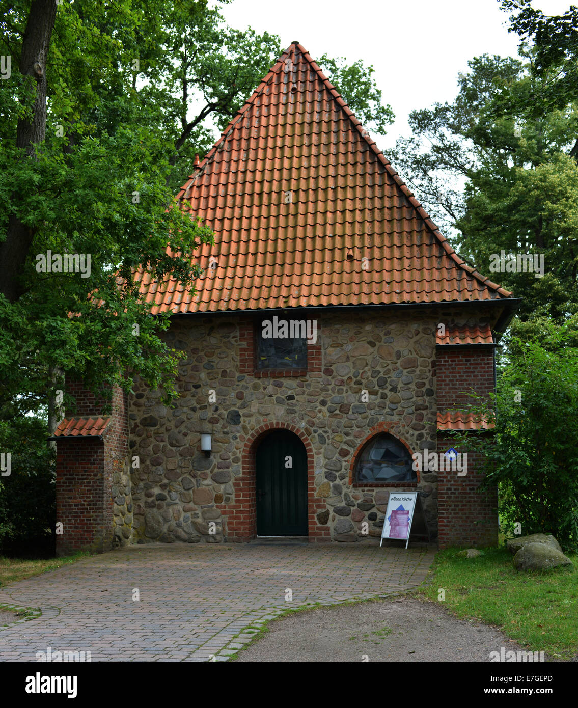 The old village Bispingen, today a tourism center, is located near the ...