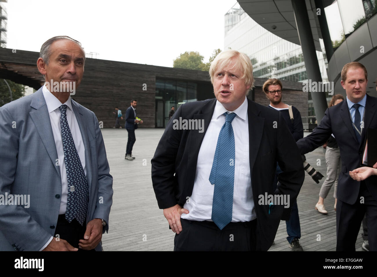 The Mayor of London, Boris Johnson and Professor Lord Ara Darzi launch ...