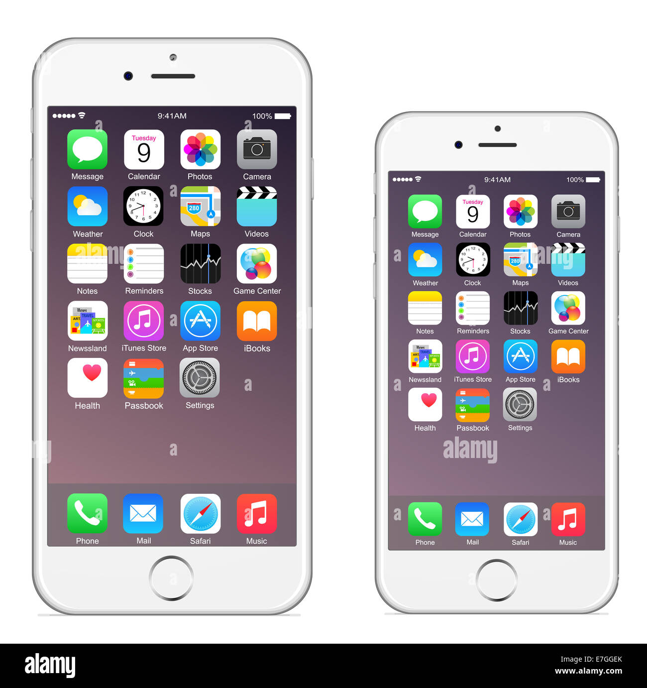 Iphone 6 Iphone 6 plus Stock Photo - Alamy