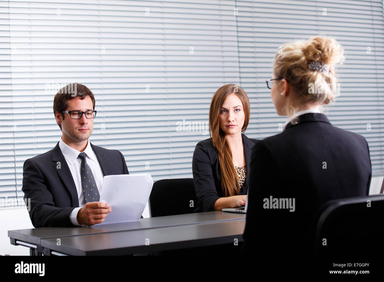 Interview applicant hi-res stock photography and images - Alamy