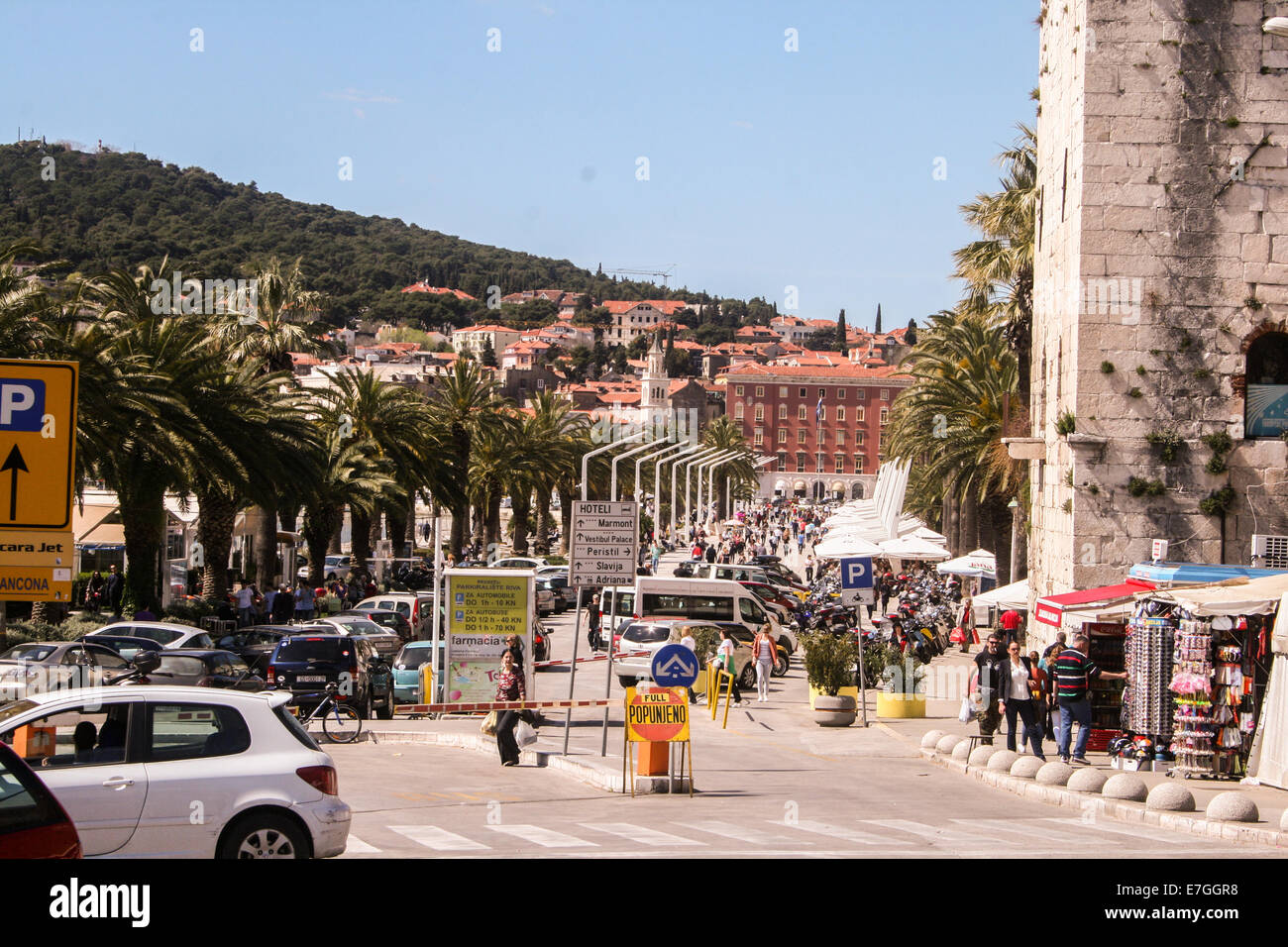 Traffic split croatia hi-res stock photography and images - Alamy