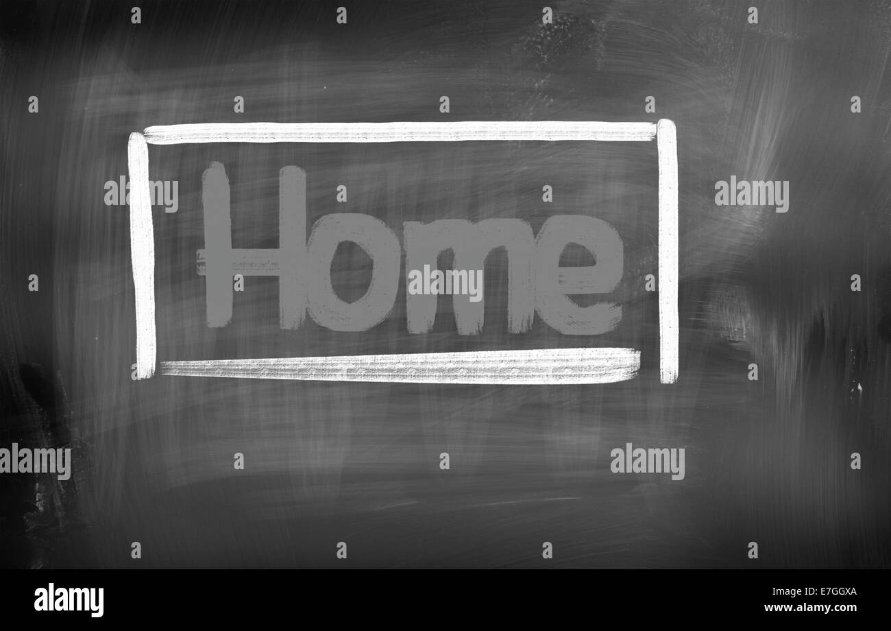 Concept Handwritten With Chalk - Color Image Stock Photo - Alamy