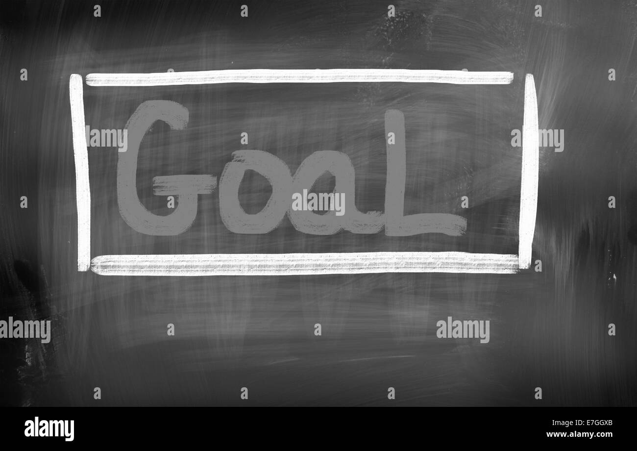 Concept Handwritten With Chalk - Color Image Stock Photo - Alamy