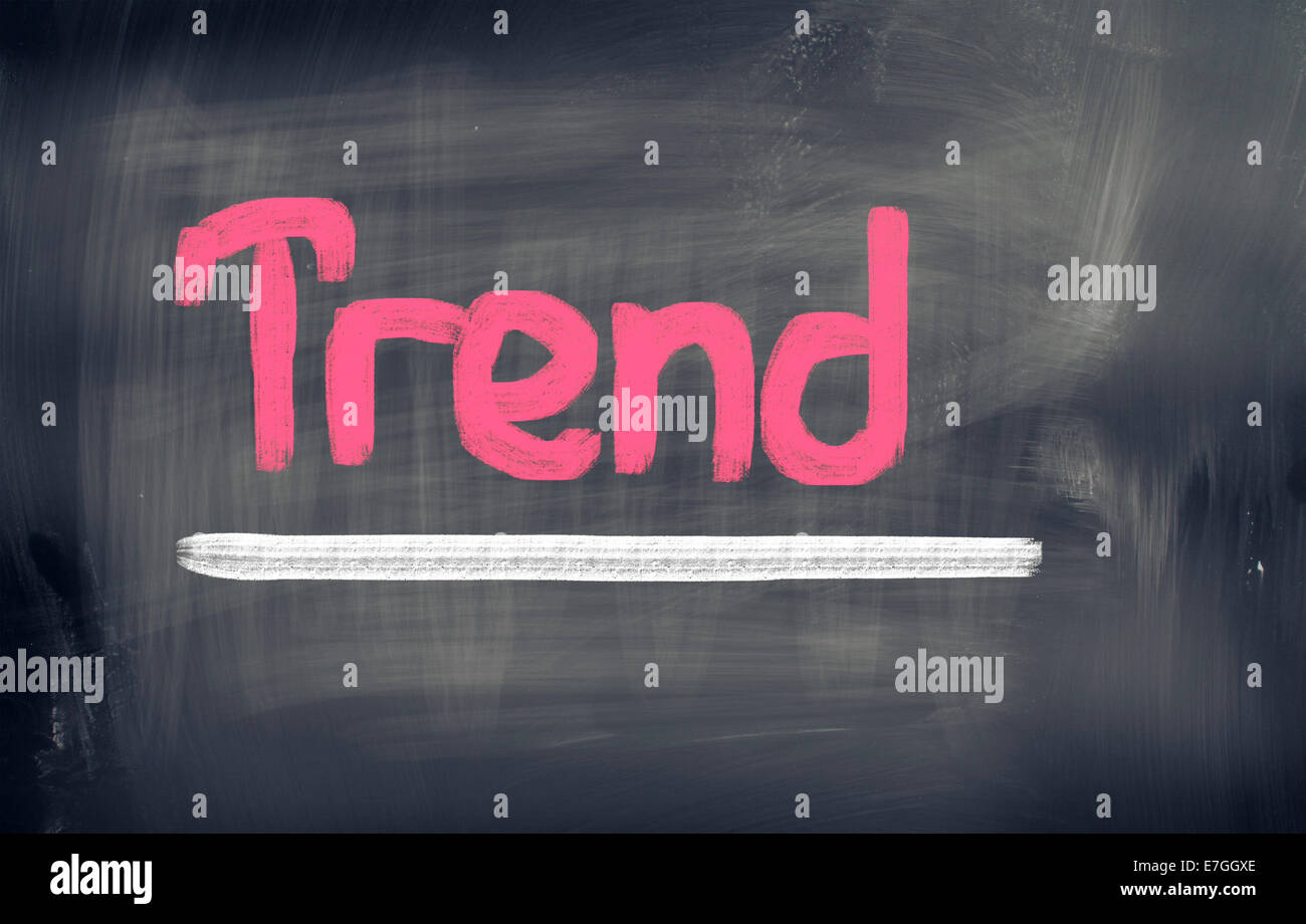 Concept Handwritten With Chalk - Color Image Stock Photo - Alamy