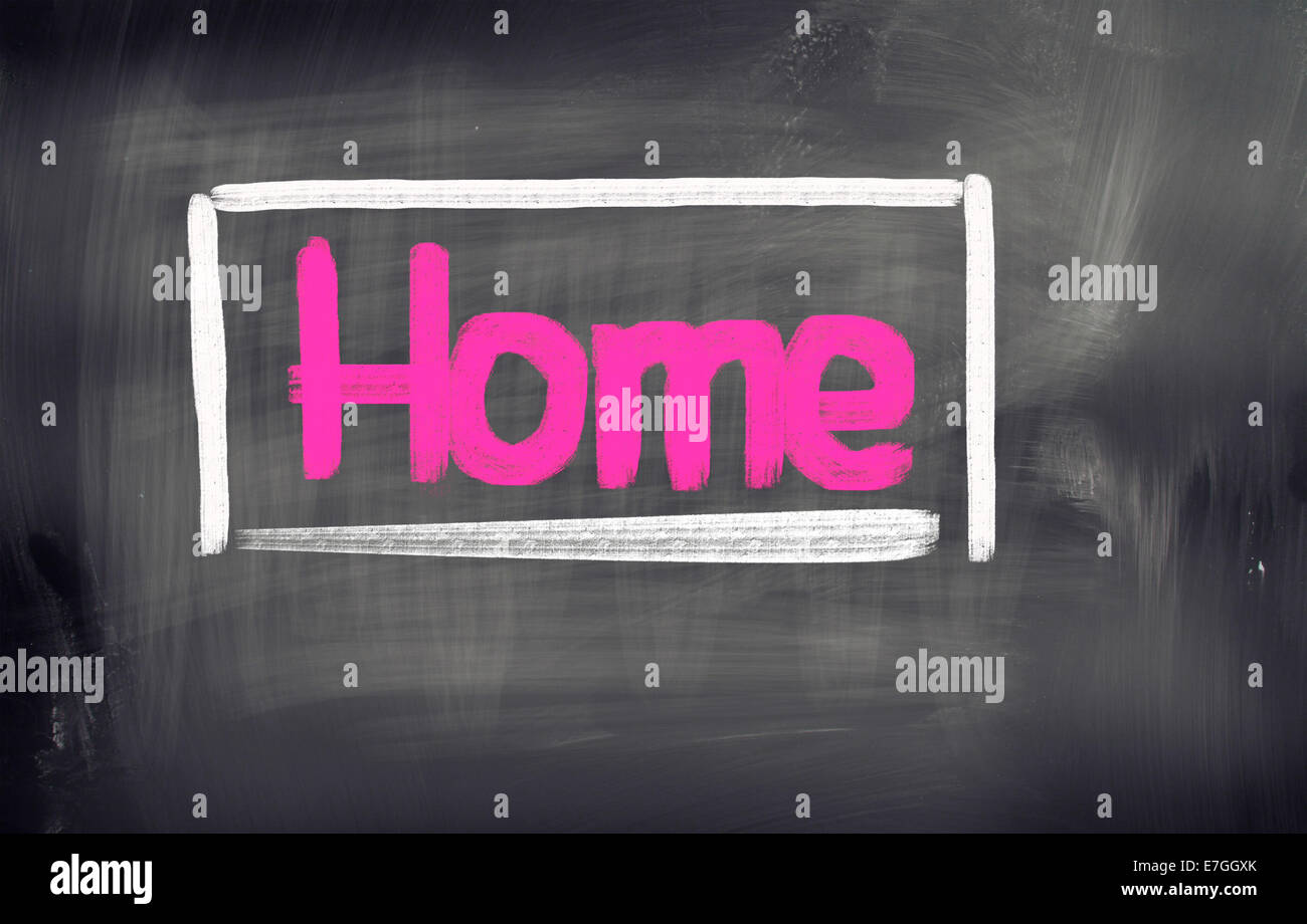 Concept Handwritten With Chalk - Color Image Stock Photo - Alamy