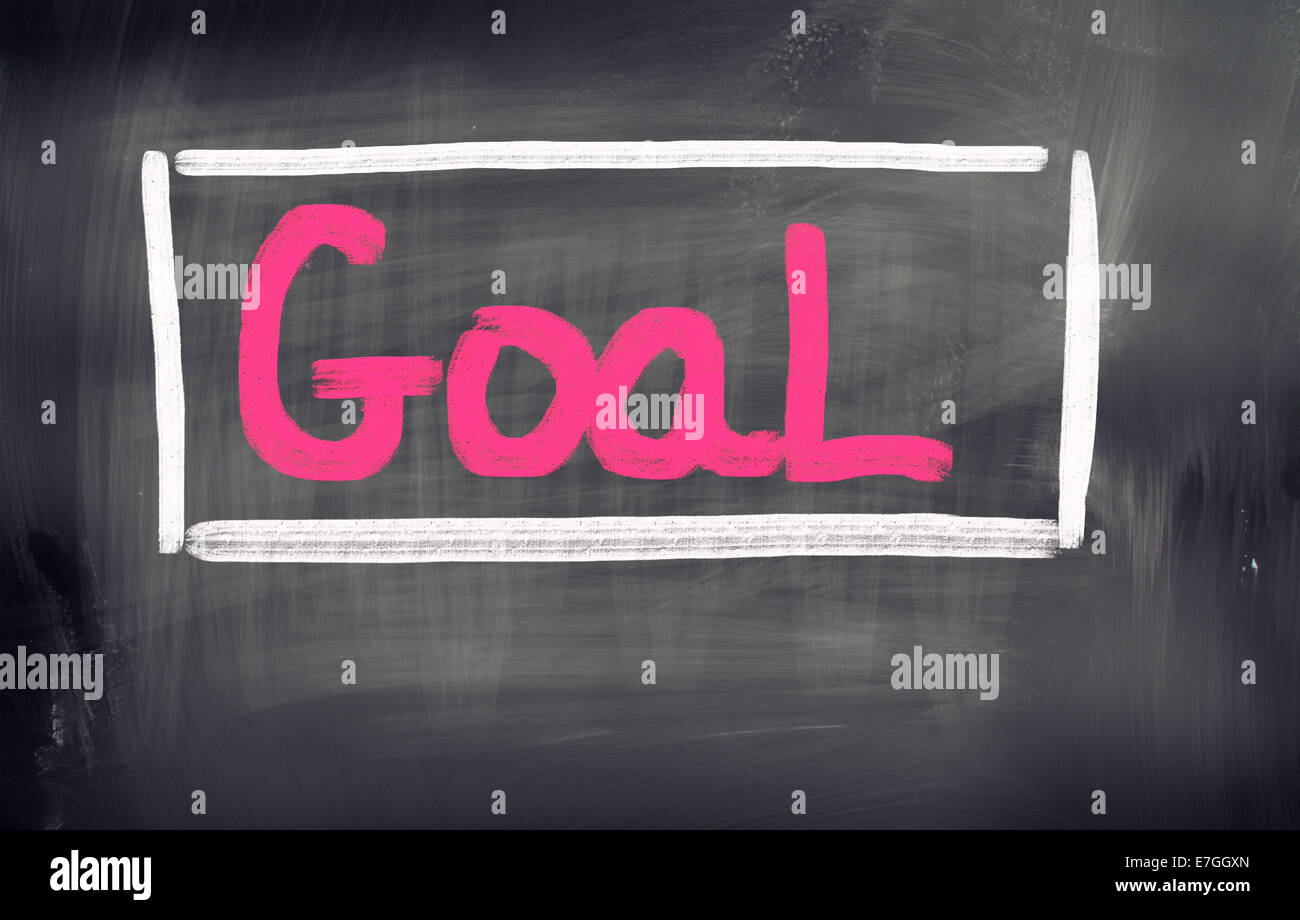 Concept Handwritten With Chalk - Color Image Stock Photo - Alamy