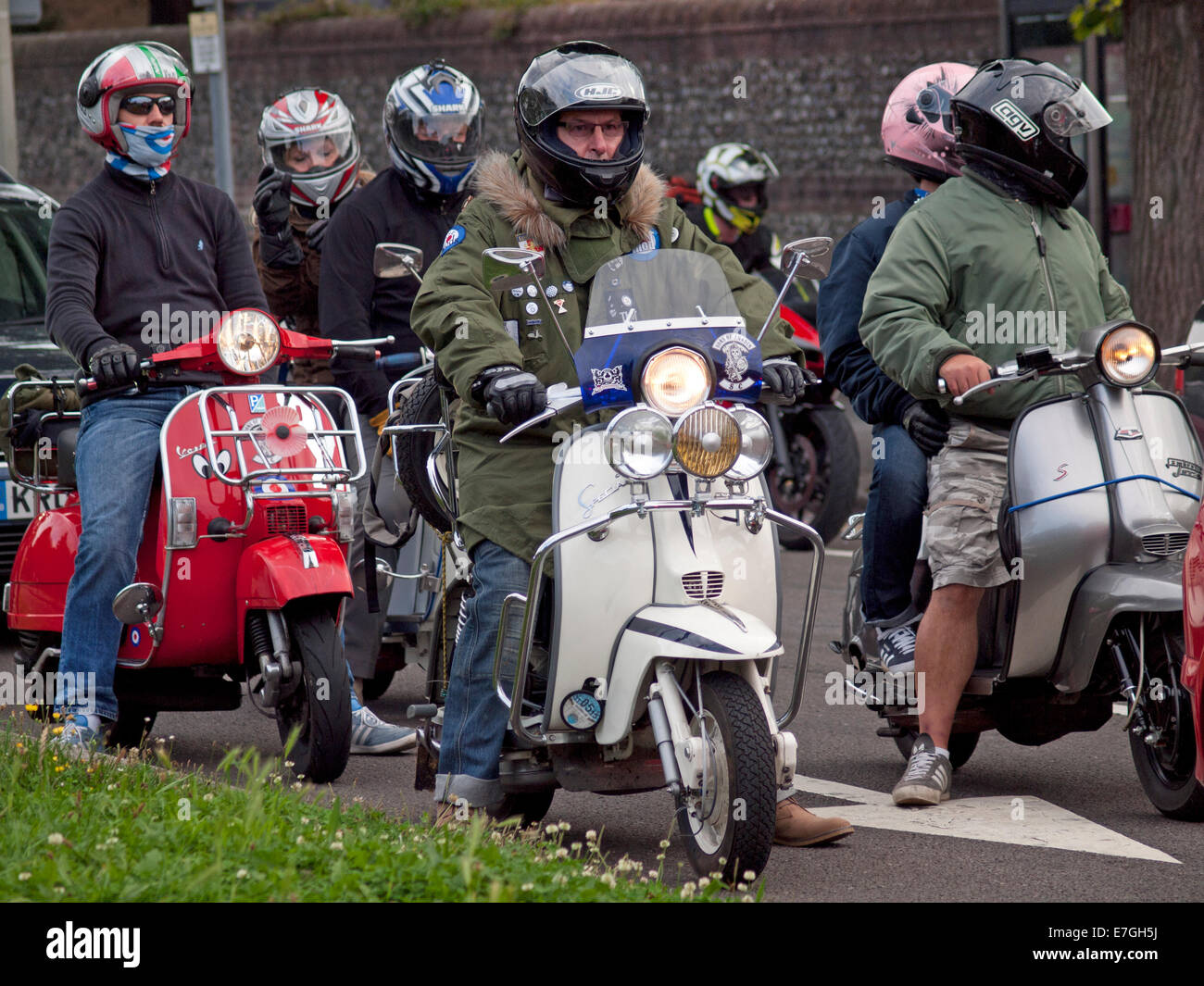 Mods brighton hi-res stock photography and images - Alamy