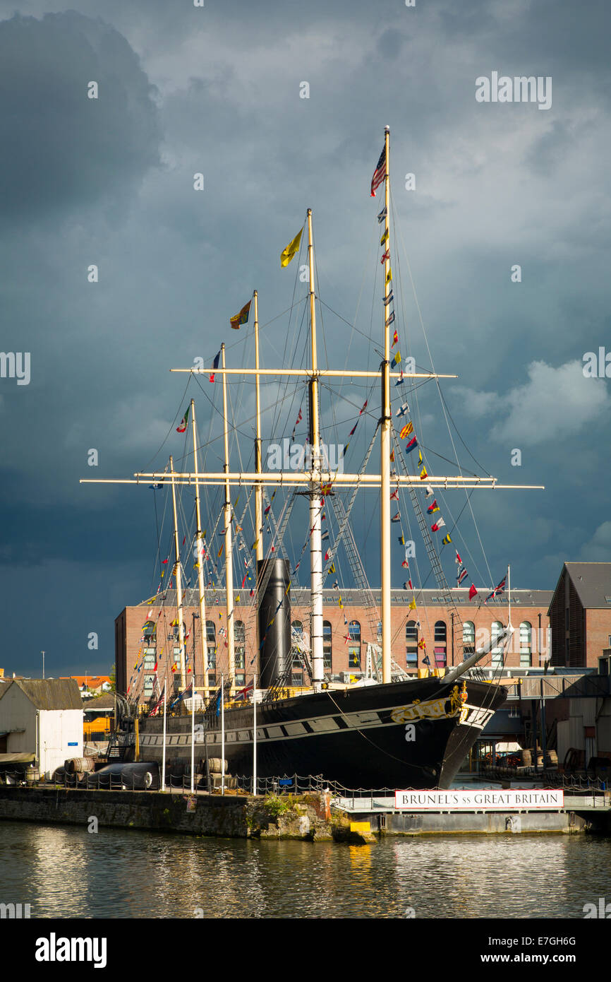 Brunel's SS Great Britain - world's first steam passenger ship, now a ...