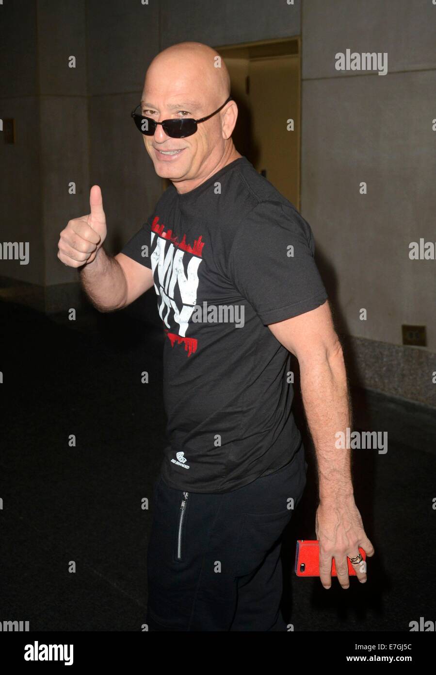 New York, USA. 17th Sep, 2014. Howie Mandel at talk show appearance for ...