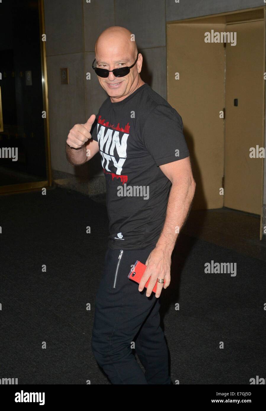 New York, USA. 17th Sep, 2014. Howie Mandel at talk show appearance for ...