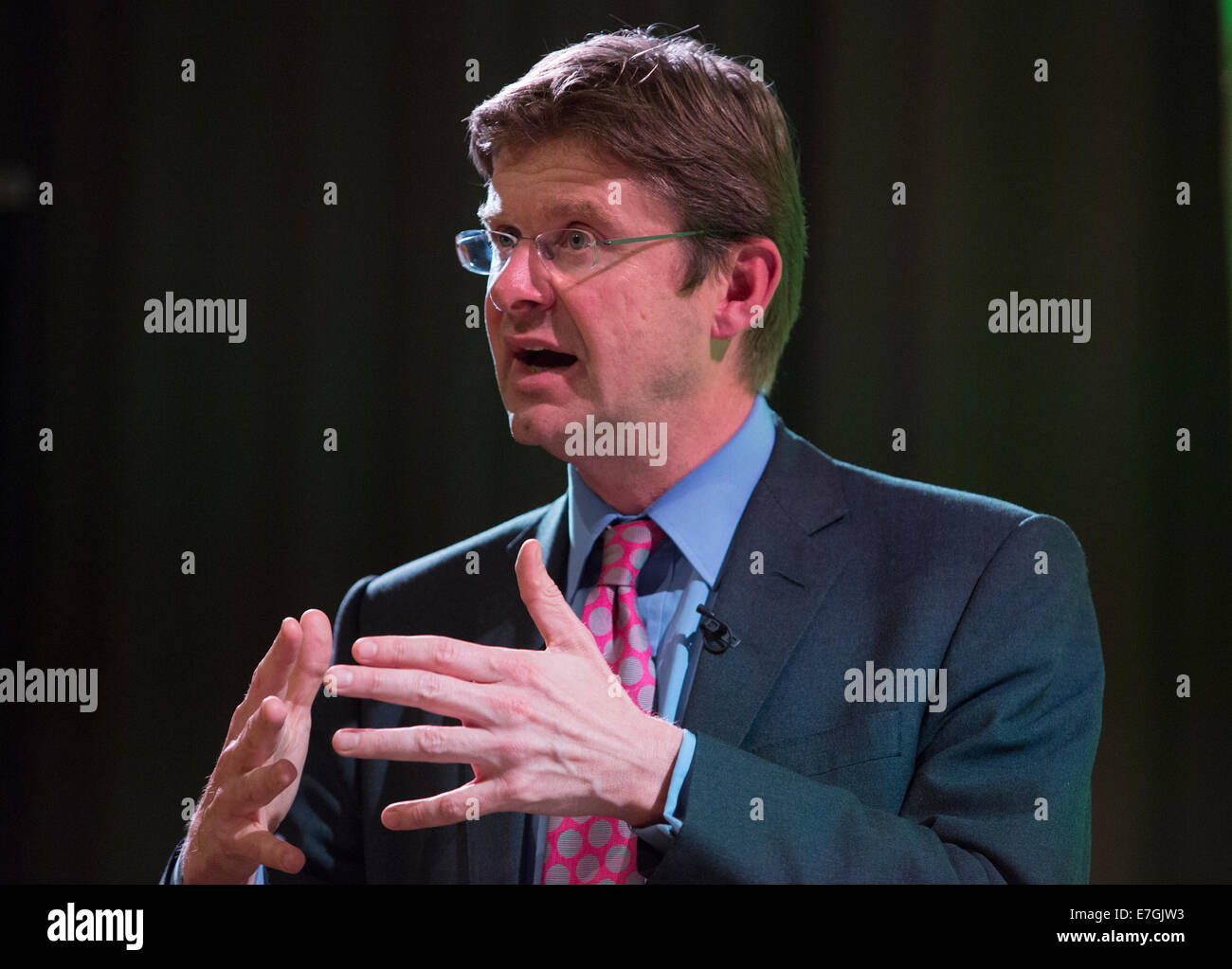 Greg Clark MP, minister for Universities, Sciences and Cities on a ...