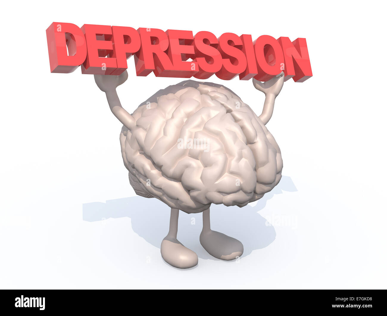 Depression brain hi-res stock photography and images - Alamy