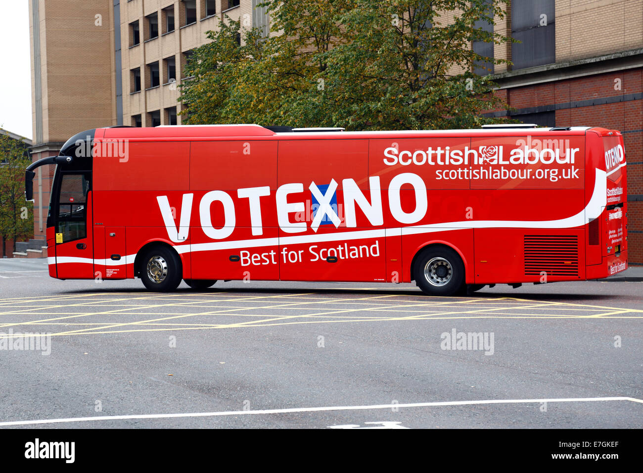Supporters bus scotland hi-res stock photography and images - Alamy