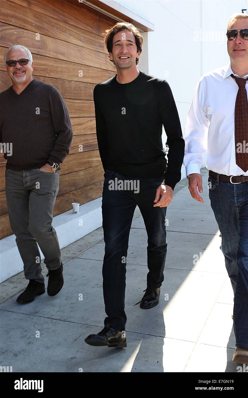 Adrien Brody walks in Beverly Hills after Lunch with friends Featuring ...