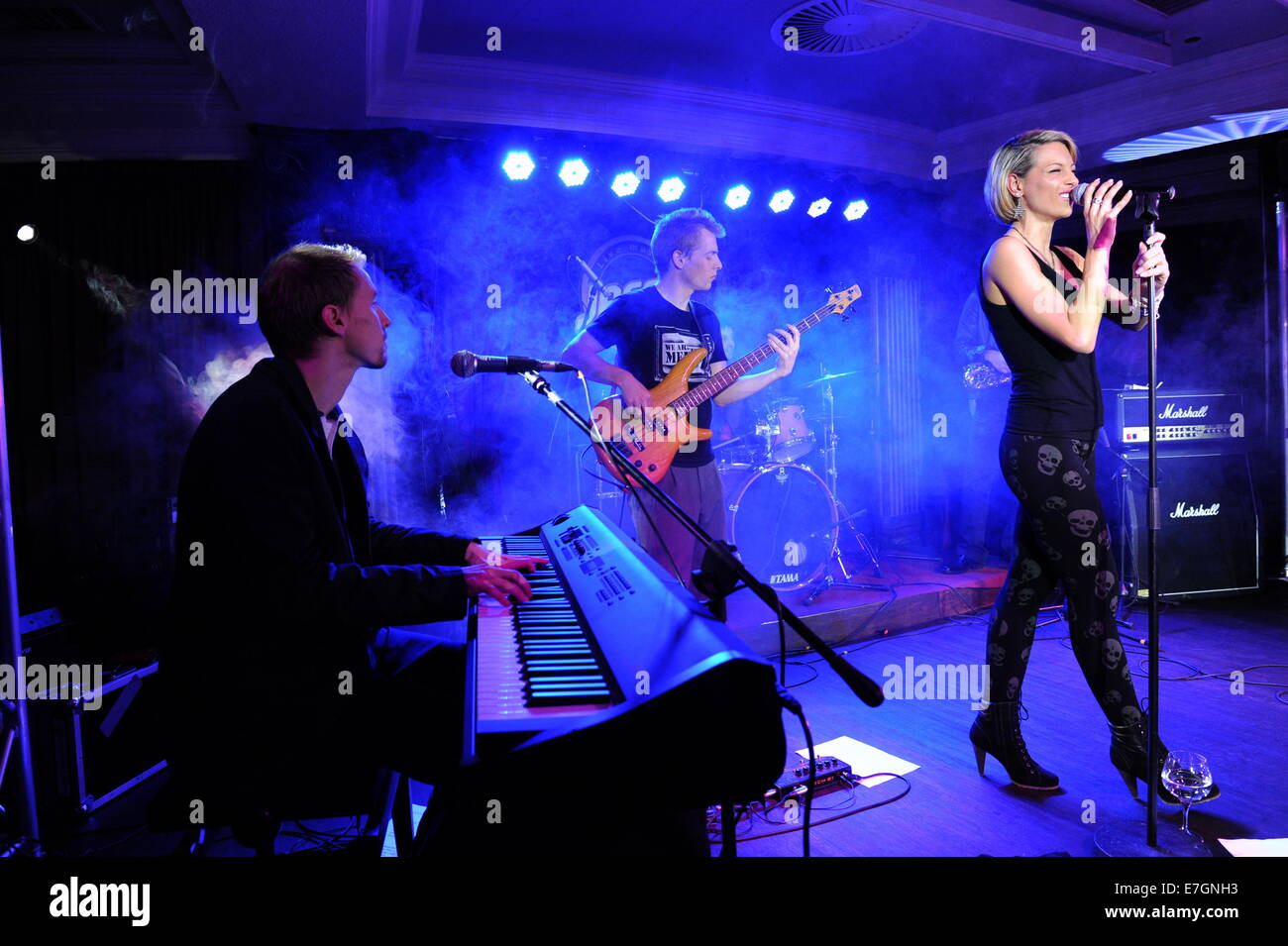 Fannie Luscher performing live at Jagger Club Featuring: Atmosphere ...