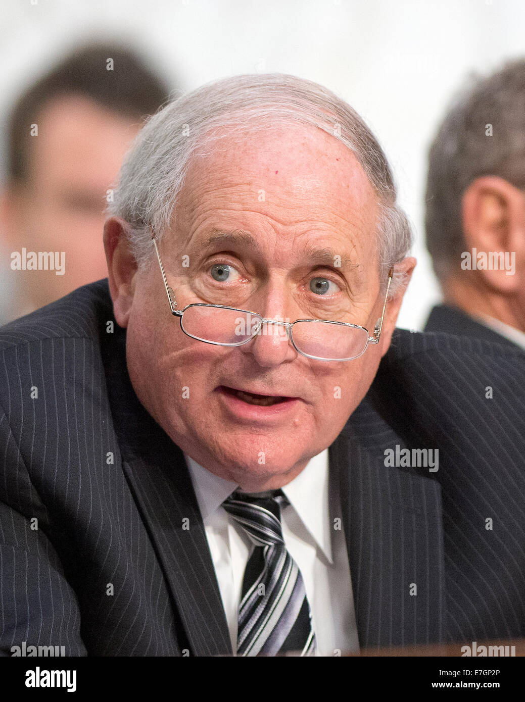 United States Senator Carl Levin (Democrat of Michigan), Chairman, U.S ...