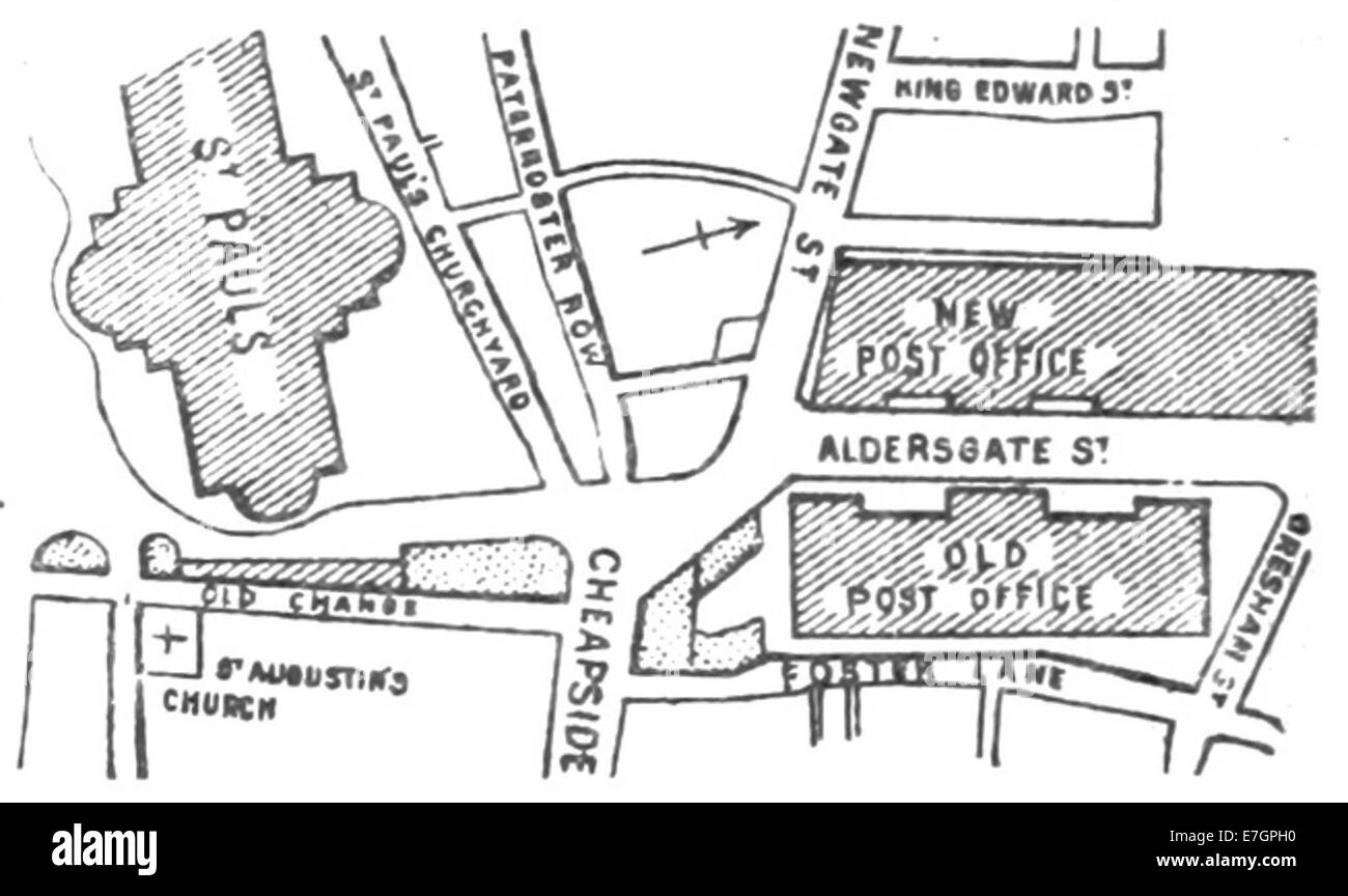 City london map st pauls cathedral Cut Out Stock Images & Pictures - Alamy