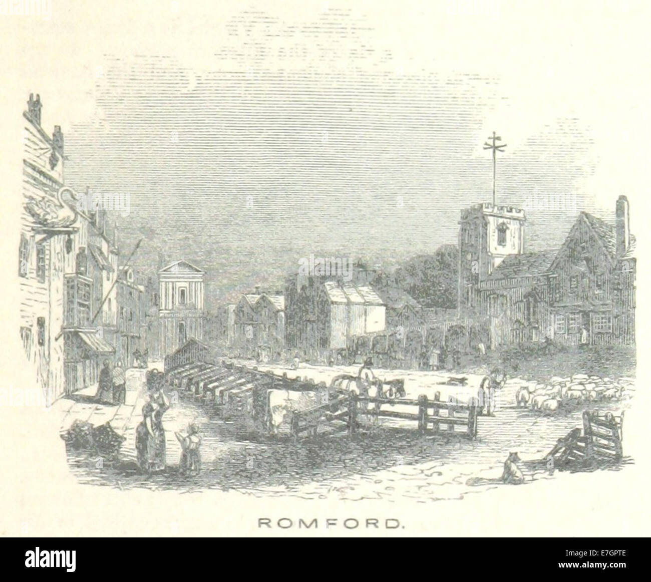 Map of romford hi-res stock photography and images - Alamy